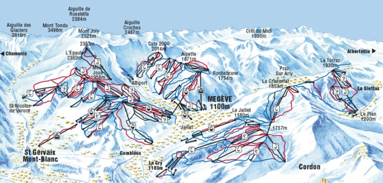 Megève Ski Resort Guide for All Levels | Évasion Mont-Blanc Area • Svadore
